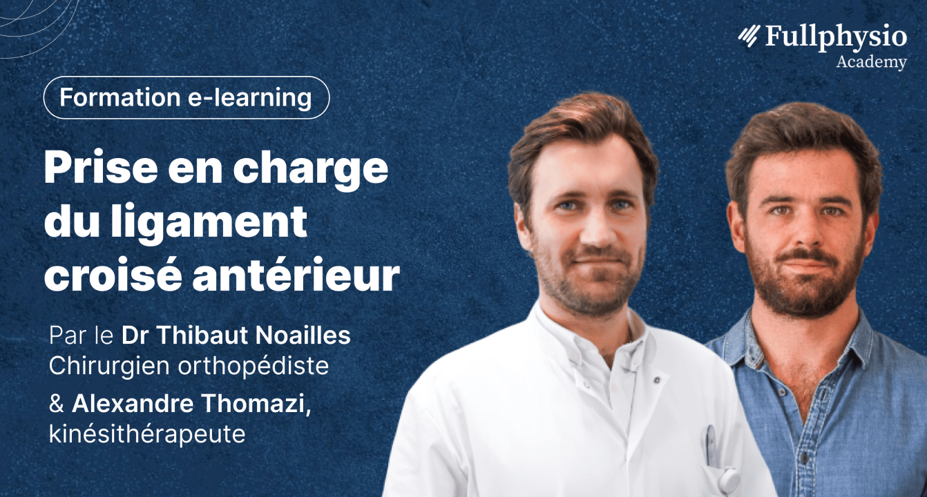 Formation - Prise en charge du Ligament Croisé Antérieur